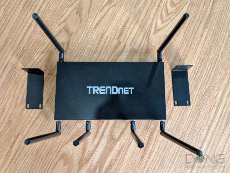 TRENDnet TEW-829DRU Review: A Cool SMB Wi-Fi 5 Router | Dong Knows Tech