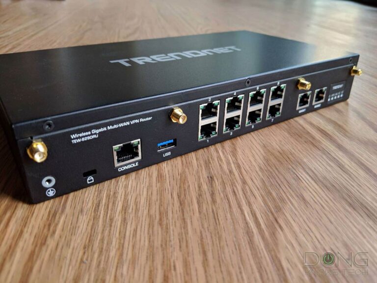 TRENDnet TEW-829DRU Review: A Cool SMB Wi-Fi 5 Router | Dong Knows Tech
