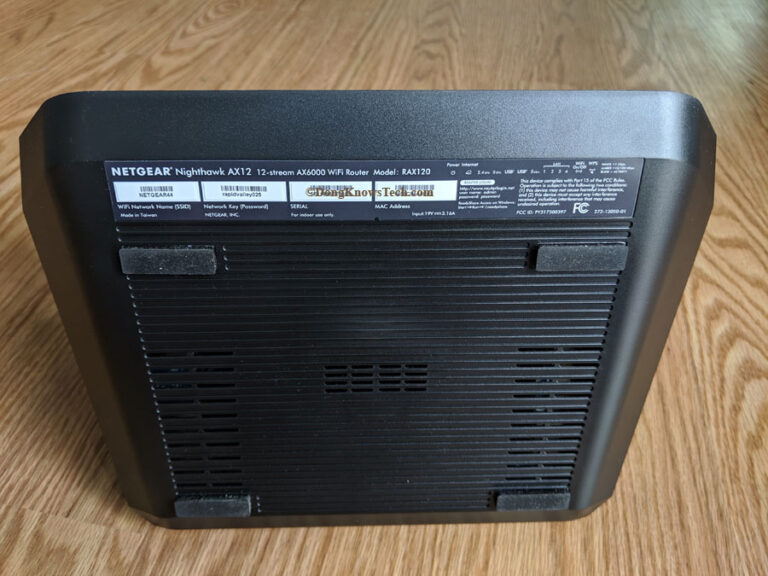 NETGEAR RAX120 Review: A Cool AX6000 Router | Dong Knows Tech