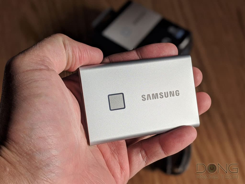 Samsung T7 Touch Portable SSD Review - Dong Knows Tech