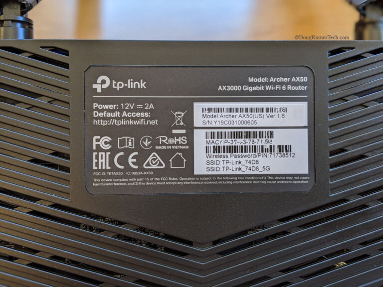TP-Link Archer AX50 AX3000 Review: A Pleasant Surprise | Dong Knows Tech