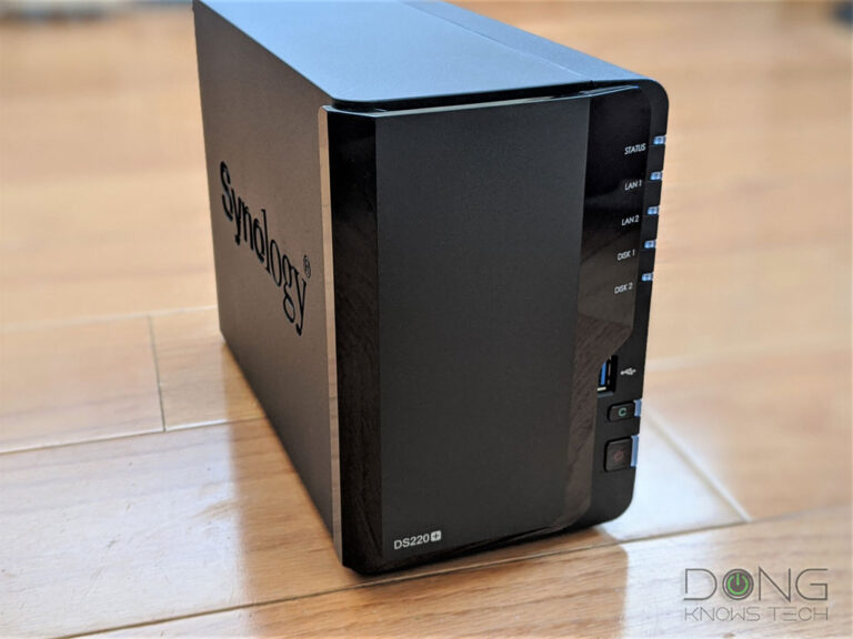 Synology DS220+ Review: Slightly Underwhelming but Still Excellent | Dong Knows Tech