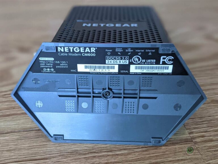 NETGEAR CM600 Review: An Excellent Sub-Gigabit Cable Modem | Dong Knows ...
