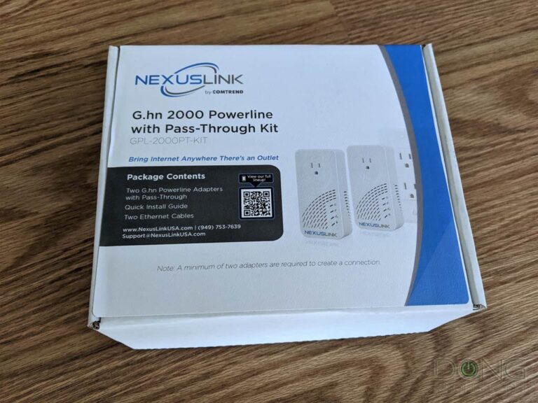 Nexus Link GPL-2000PT Powerline Kit Review | Dong Knows Tech