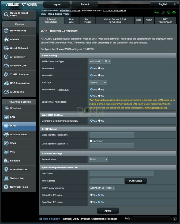ASUS RT-AX68U Review: A Cool AX2700 Router | Dong Knows Tech