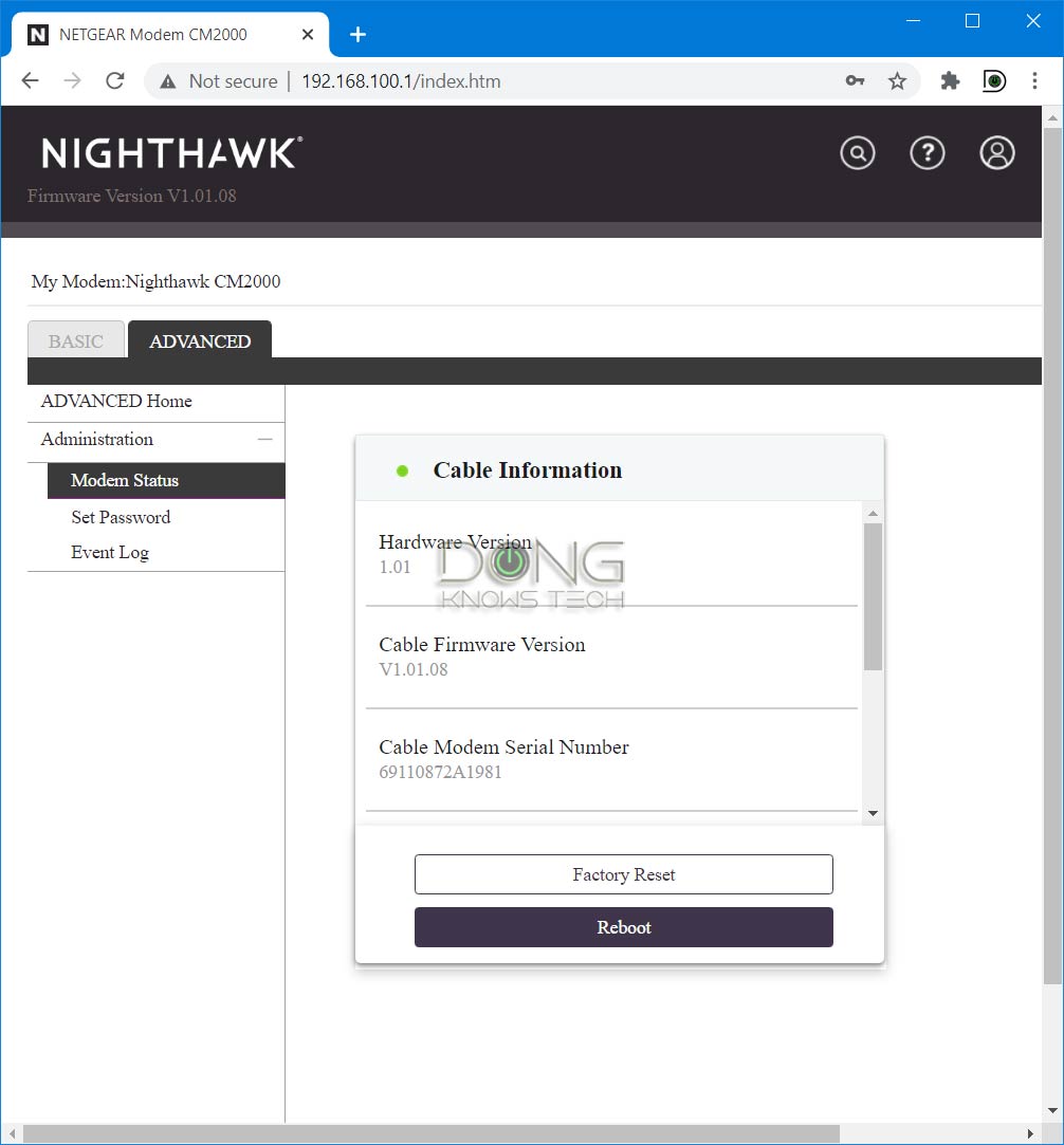 NETGEAR CM2000 Review: Top Cable Speed! | Dong Knows Tech
