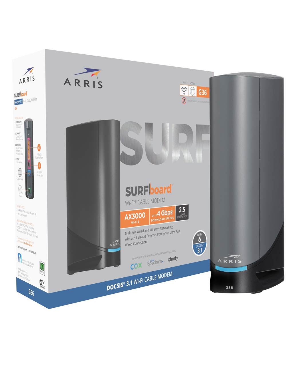 ARRIS SURFboard G34 and G36 Gateways Now Available | Dong Knows Tech