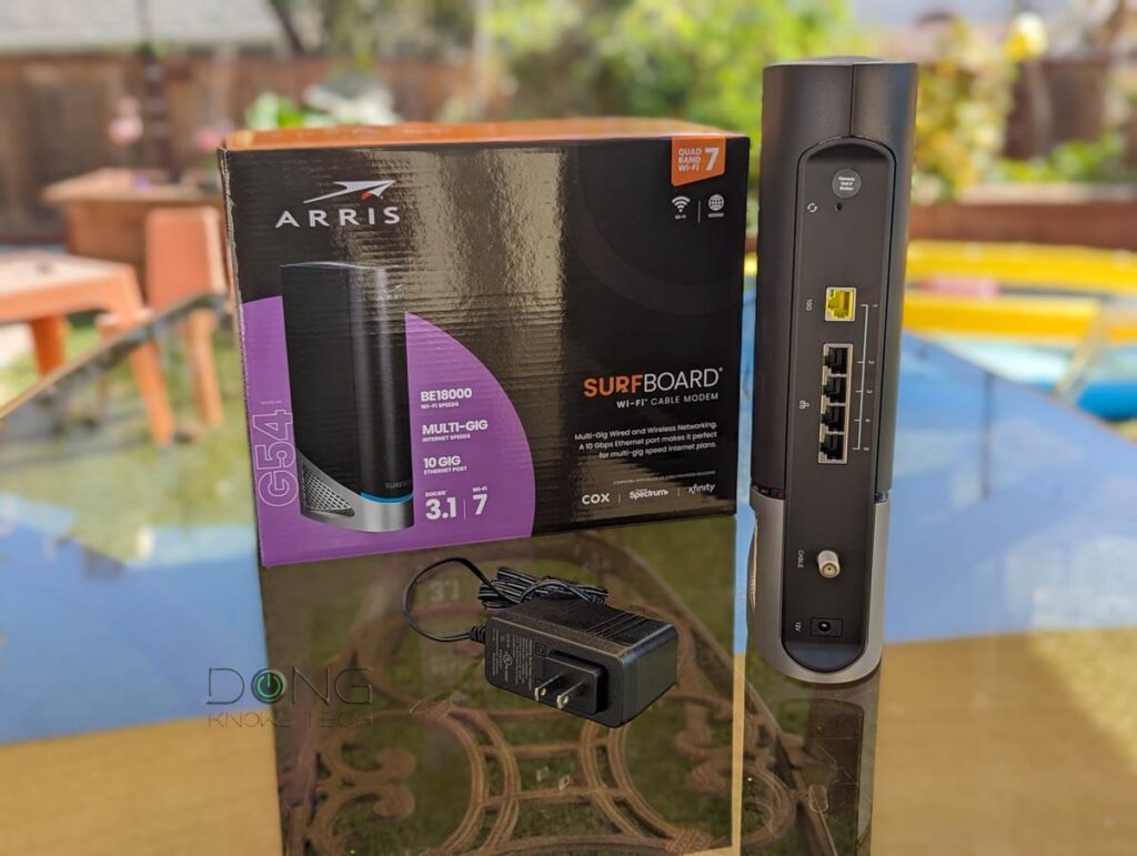 ARRIS SURFboard G54 Review: Reliable but Frustrating | Dong Knows Tech
