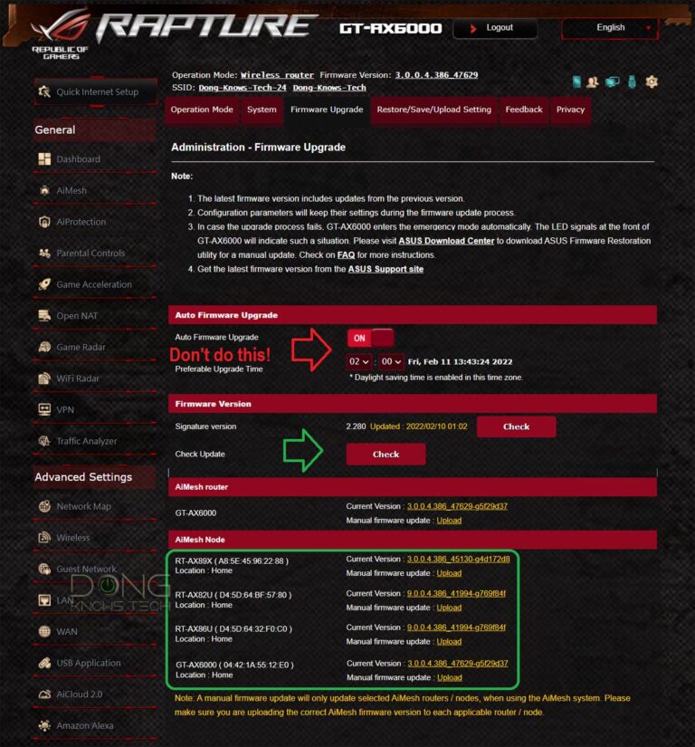 Asus AiMesh Setup Guide: 100% Solid Tips | Dong Knows Tech