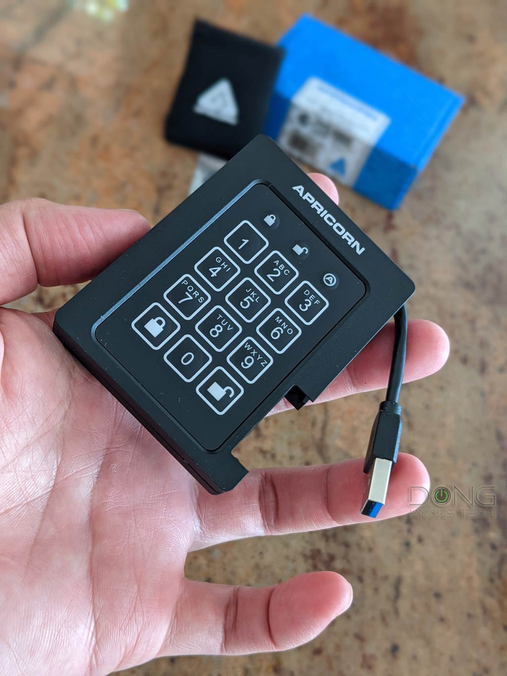 Apricorn Aegis Padlock SSD Review: 100% Solid | Dong Knows Tech