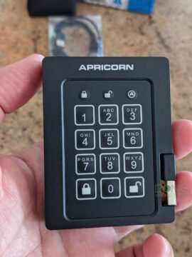 Apricorn Aegis Padlock SSD Review: 100% Solid | Dong Knows Tech