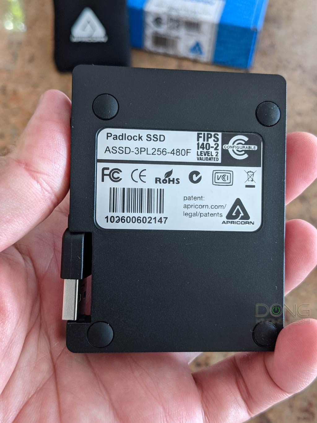 Apricorn Aegis Padlock SSD Review: 100% Solid | Dong Knows Tech