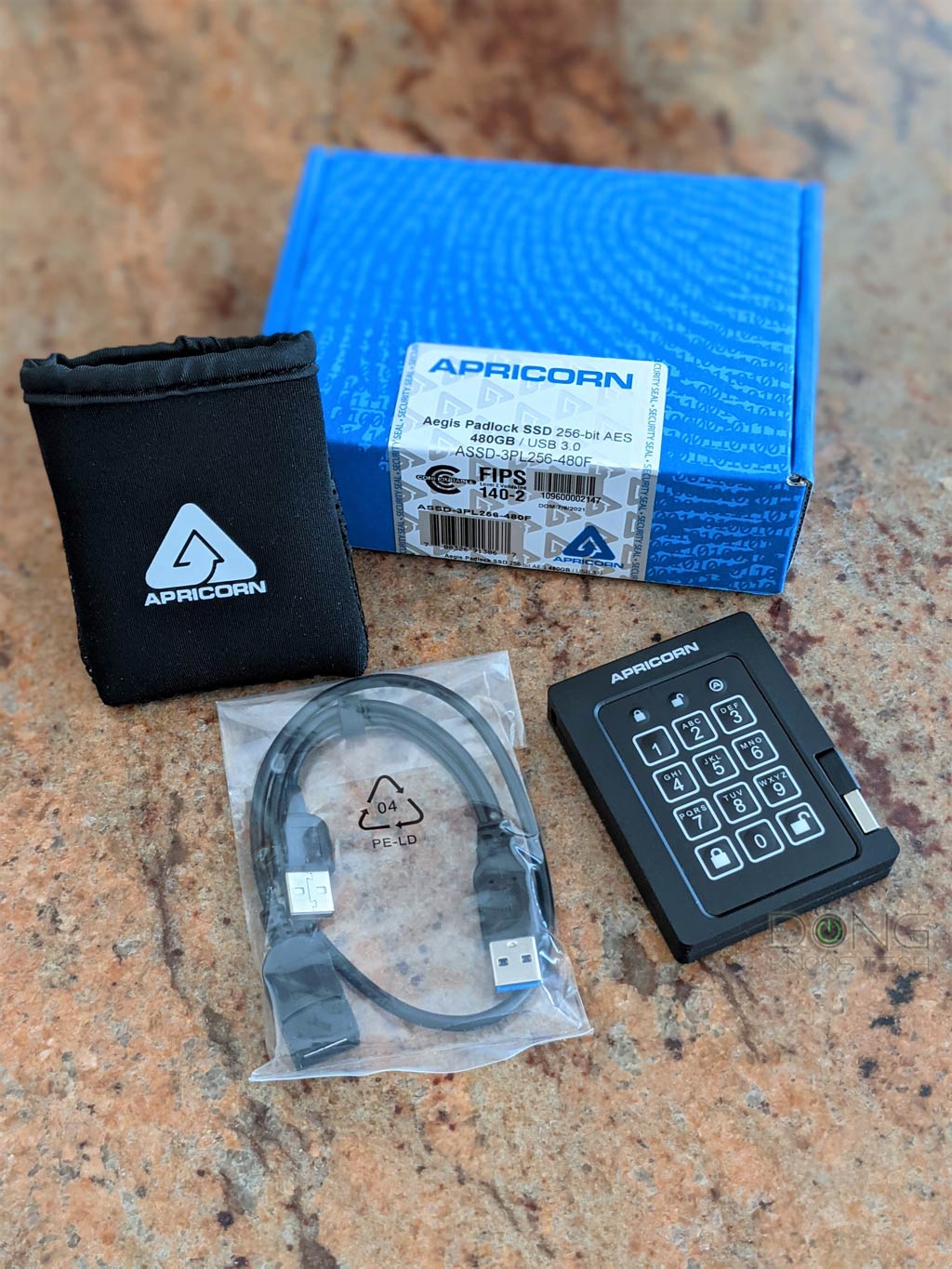 Apricorn Aegis Padlock SSD Review: 100% Solid | Dong Knows Tech
