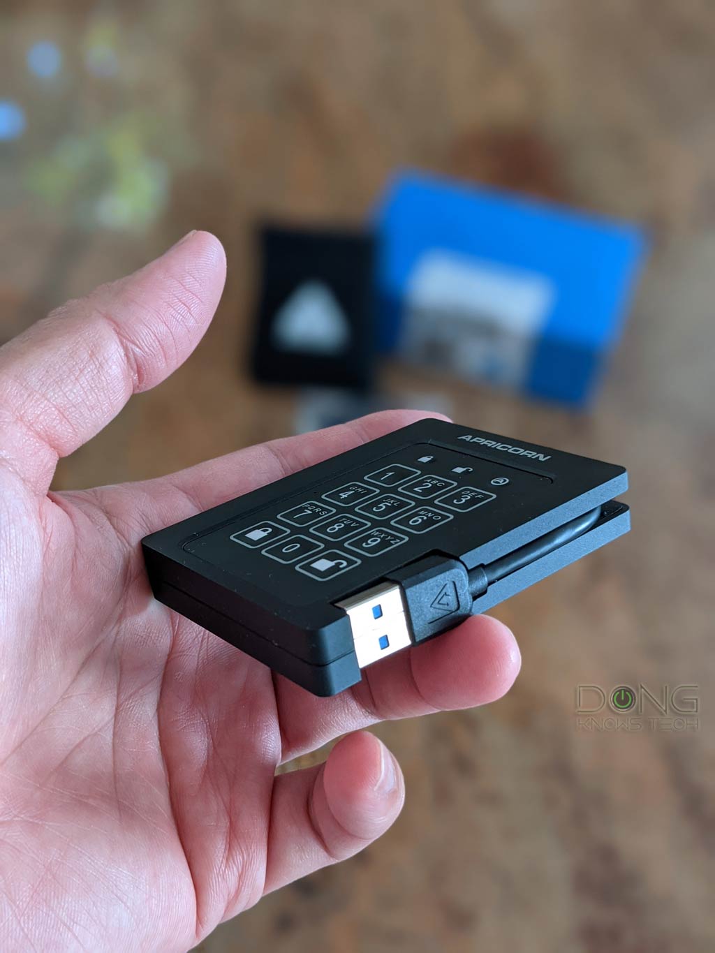 Apricorn Aegis Padlock SSD Review: 100% Solid | Dong Knows Tech