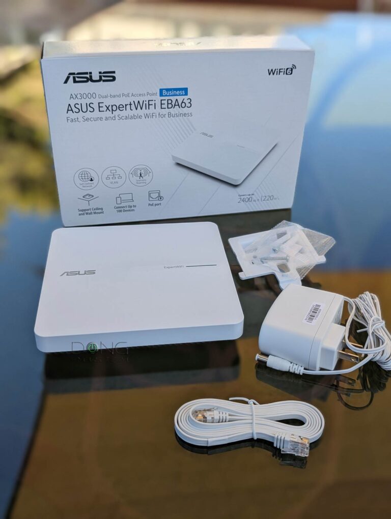 ASUS ExpertWiFi EBA63 Review: A Solid AiMesh-enabled Access Point | Dong Knows Tech