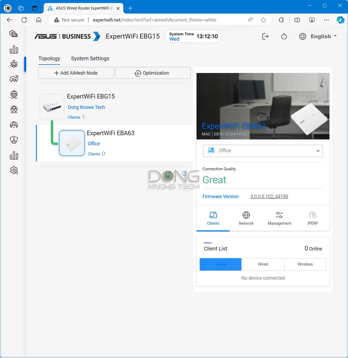 ASUS ExpertWiFi EBG15 Review: An Cool Little Router | Dong Knows Tech