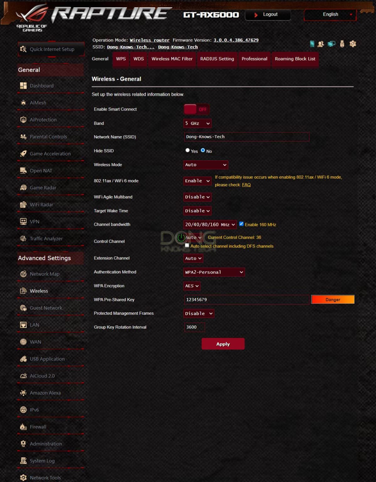 Asus GT-AX6000 Review: Asus's Best Dual-band Wi-Fi 6 Router | Dong ...