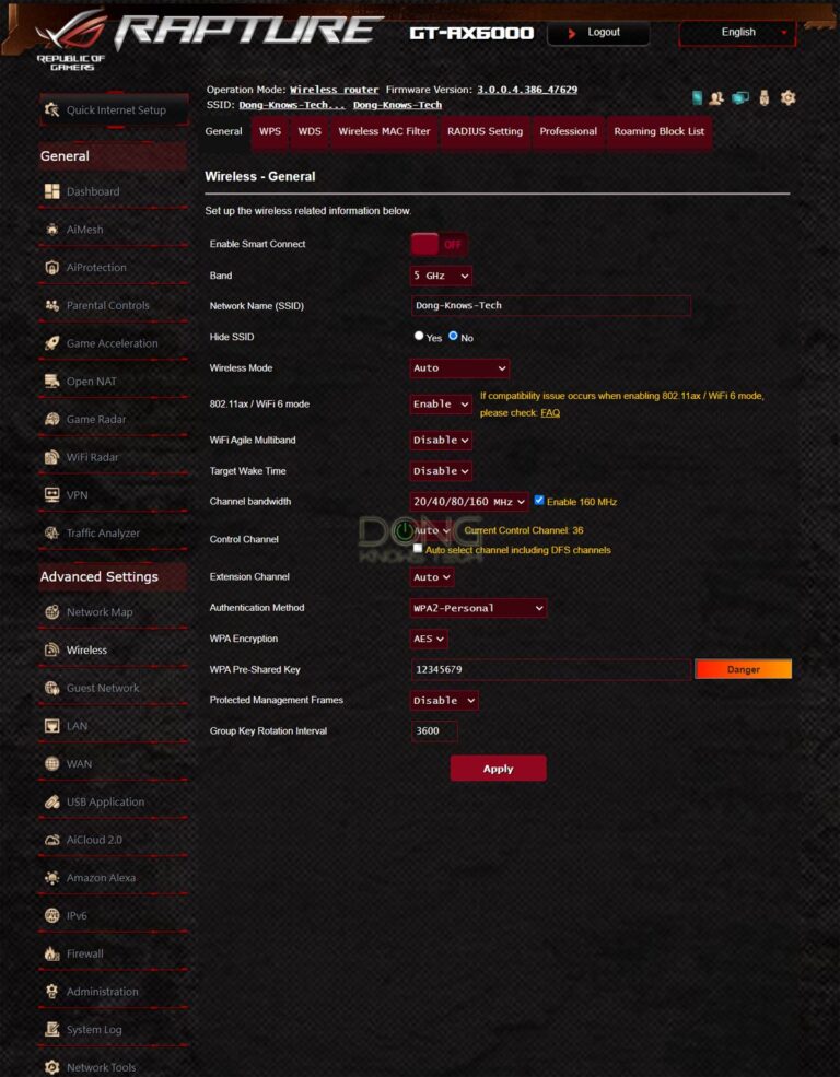 Asus GT-AX6000 Review: Asus's Best Dual-band Wi-Fi 6 Router | Dong ...