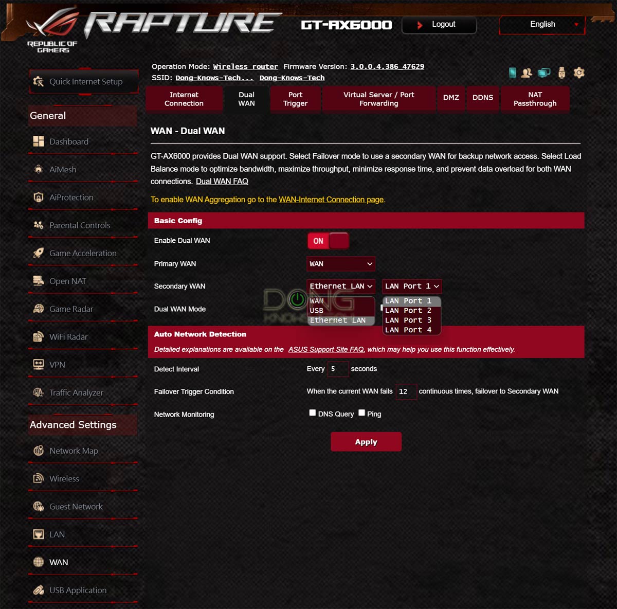 ASUS GT-AX6000 Review: ASUS's Best Dual-band Wi-Fi 6 Router | Dong ...