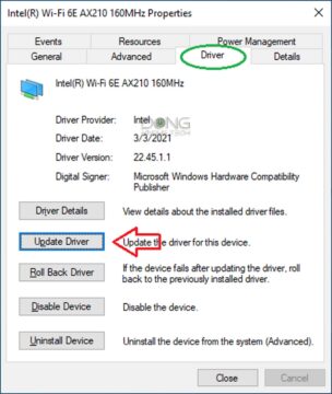 Real 6GHz Intel AX210 Windows 10 Driver on a Platter