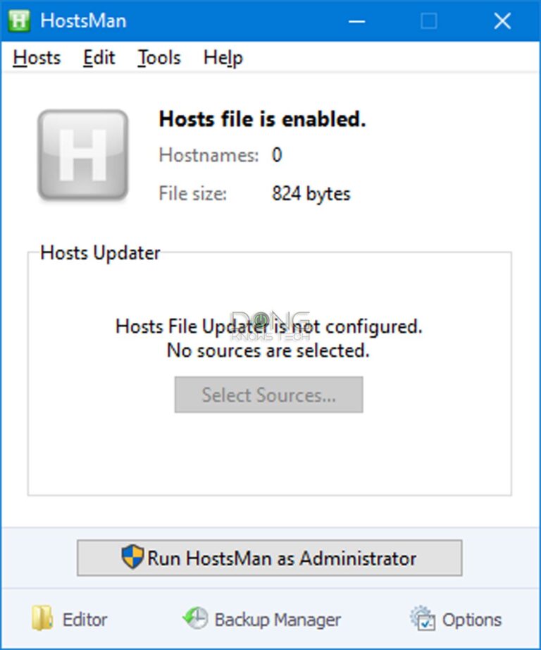 Blocking via Hosts File: 100% Solid Tips | Dong Knows Tech