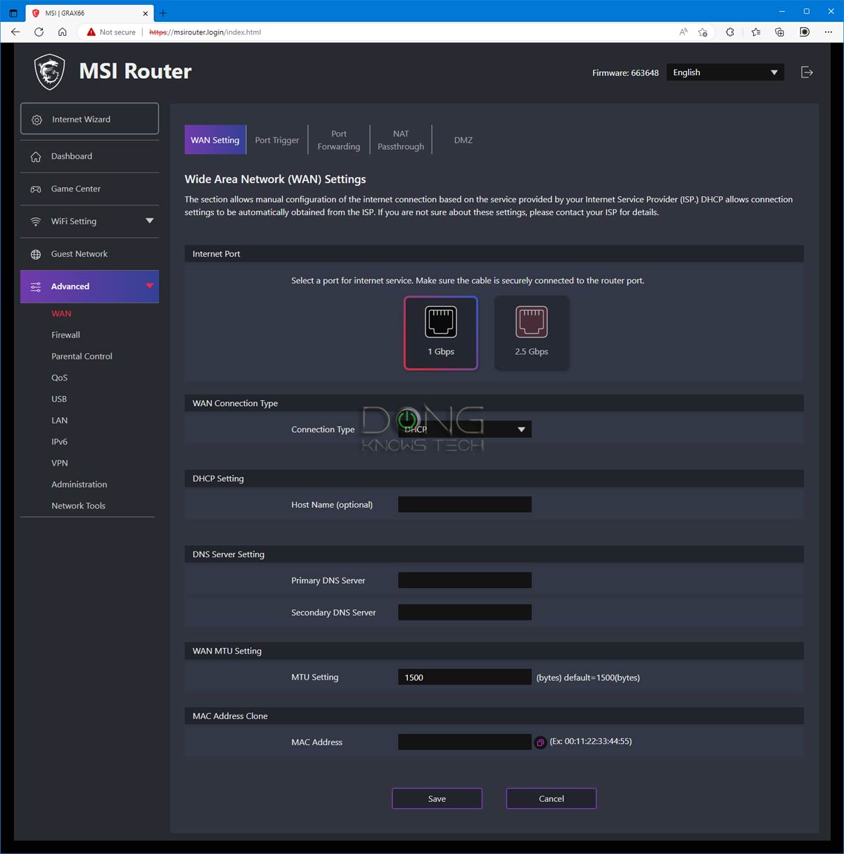 MSI RadiX AXE6600 Review: A Cool 6E Router | Dong Knows Tech