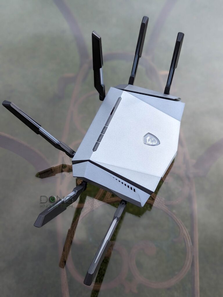 MSI RadiX AXE6600 Review: A Cool 6E Router | Dong Knows Tech