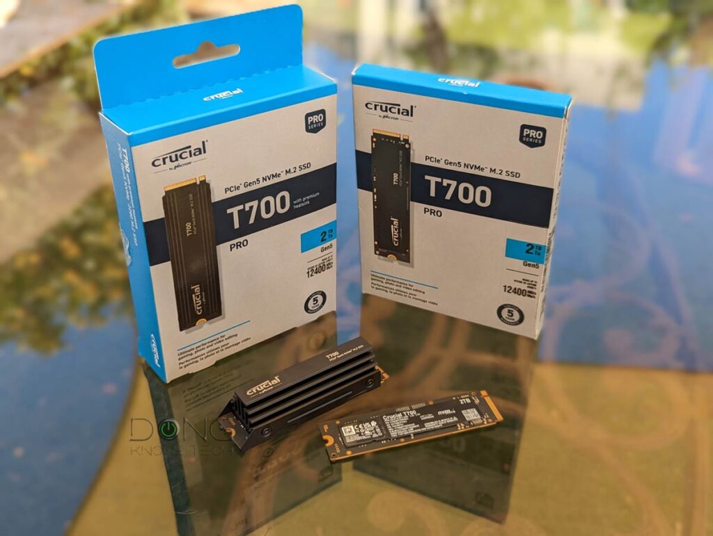 Crucial T700 Review: A Hot PCIe 5.0 SSD | Dong Knows Tech