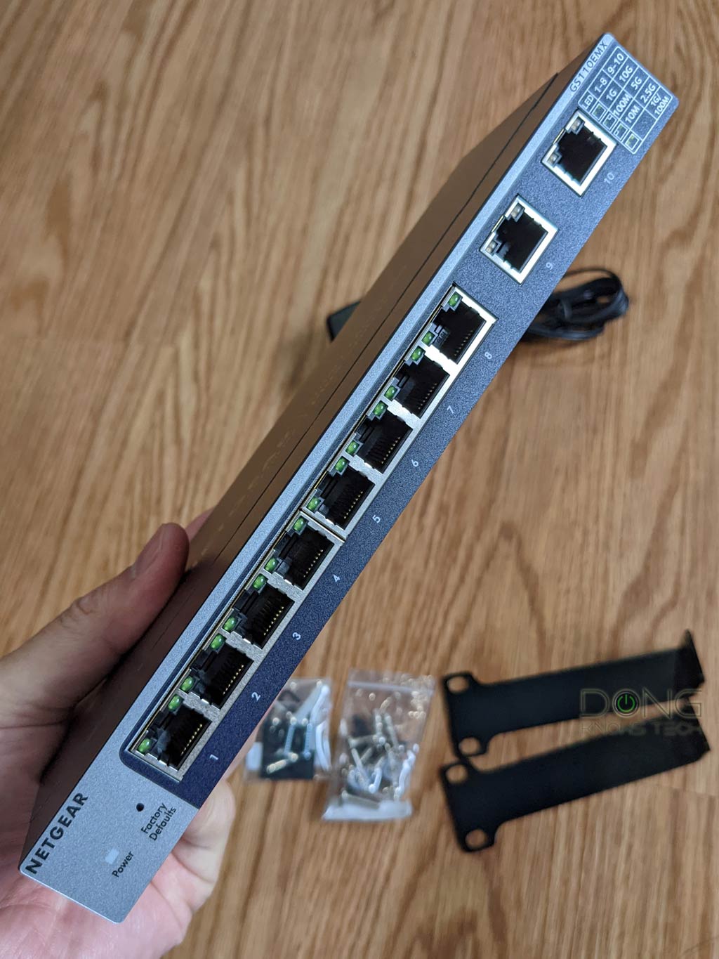 NETGEAR GS110EMX Review: An Odd Gig Switch | Dong Knows Tech