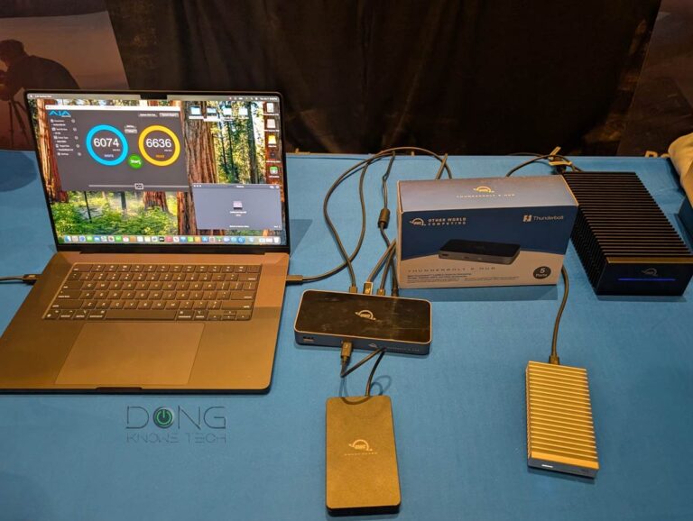 OWC Shows Off Cool Thunderbolt 5 Devices at CES 2025 | Dong Knows Tech