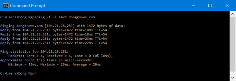 MTU and Jumbo Frame 101: A Cool Trick | Dong Knows Tech