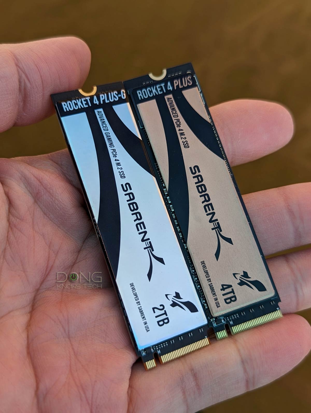 Sabrent Rocket 4 Plus-G vs. Rocket 4 Plus Review: Solid SSDs | Dong Knows Tech