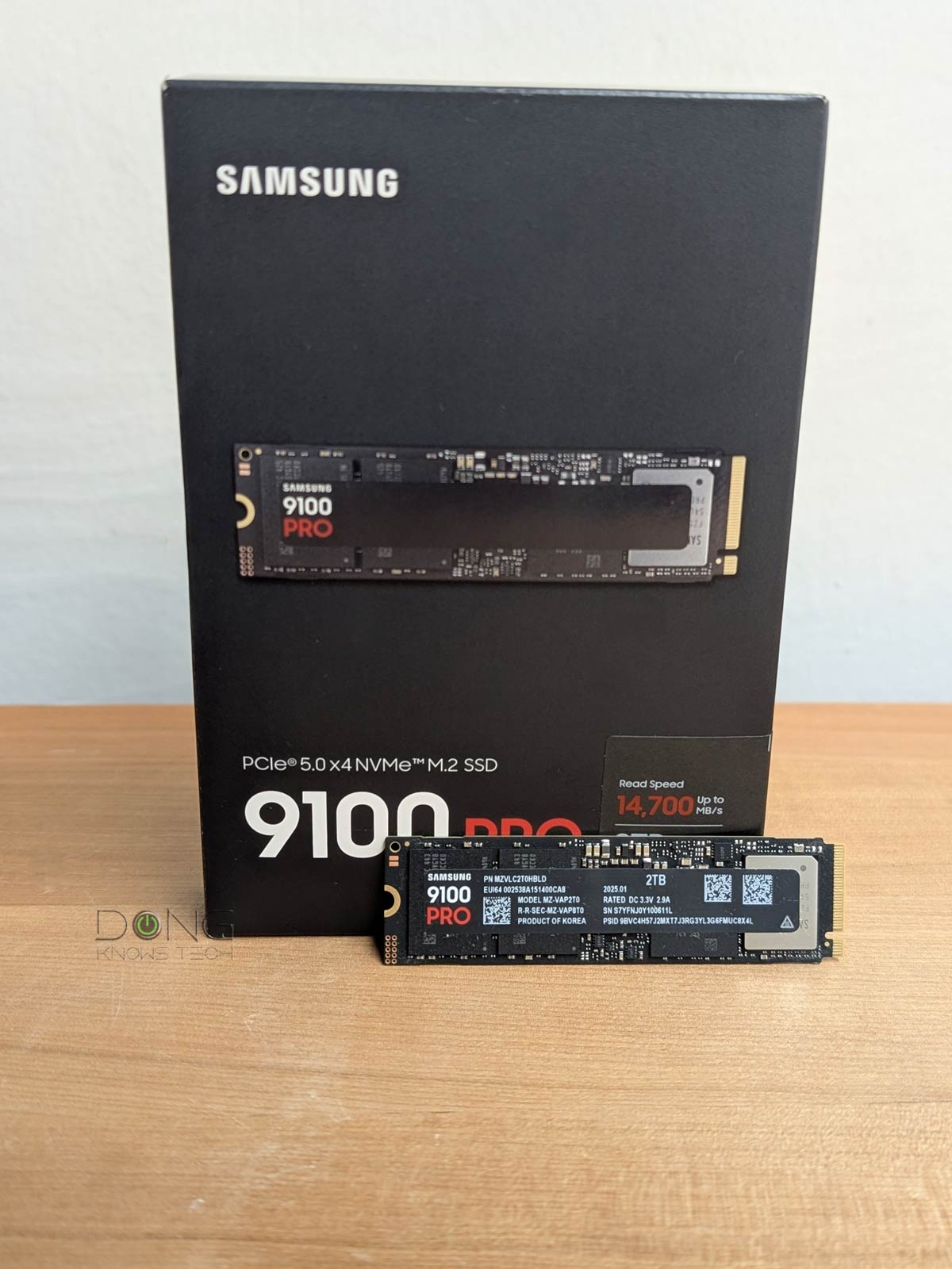 Samsung SSD 9100 PRO Review: A Cool PCIe Gen 5x4 SSD | Dong Knows Tech