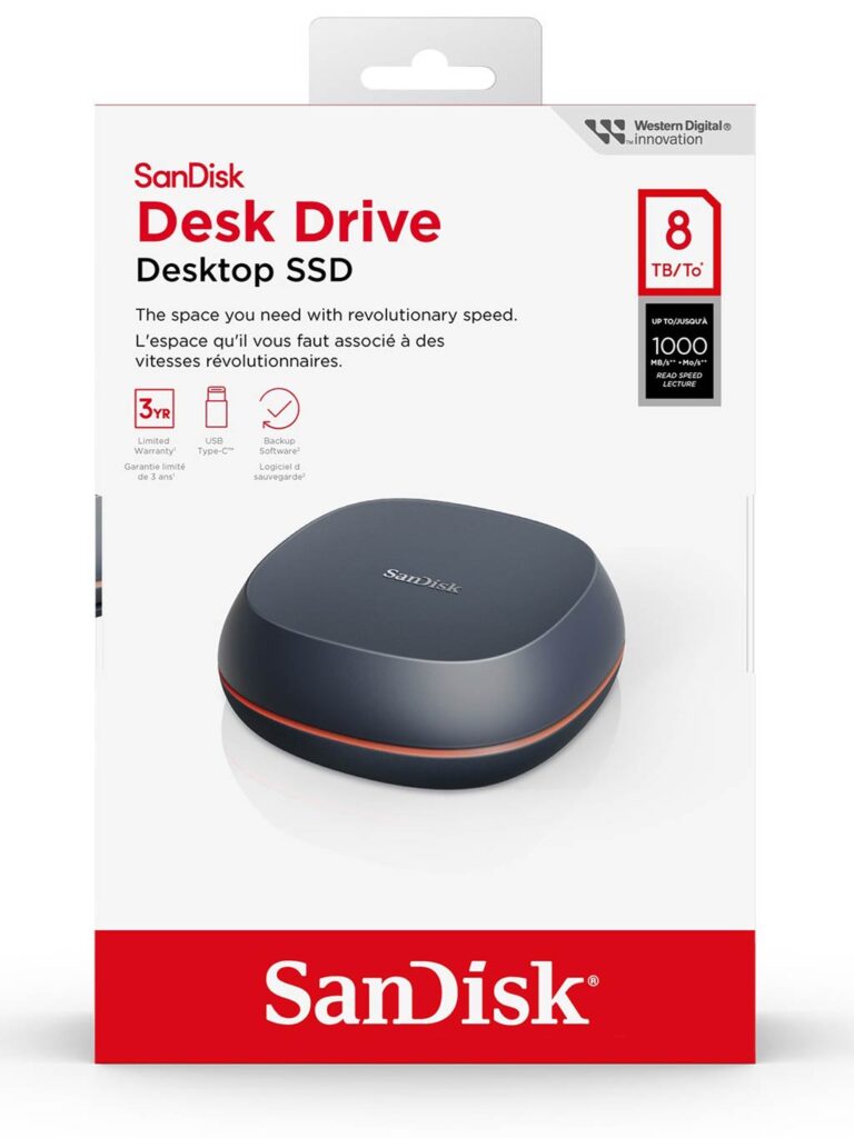 SanDisk Desk Drive: Cool 8TB of Storage | Dong Knows Tech