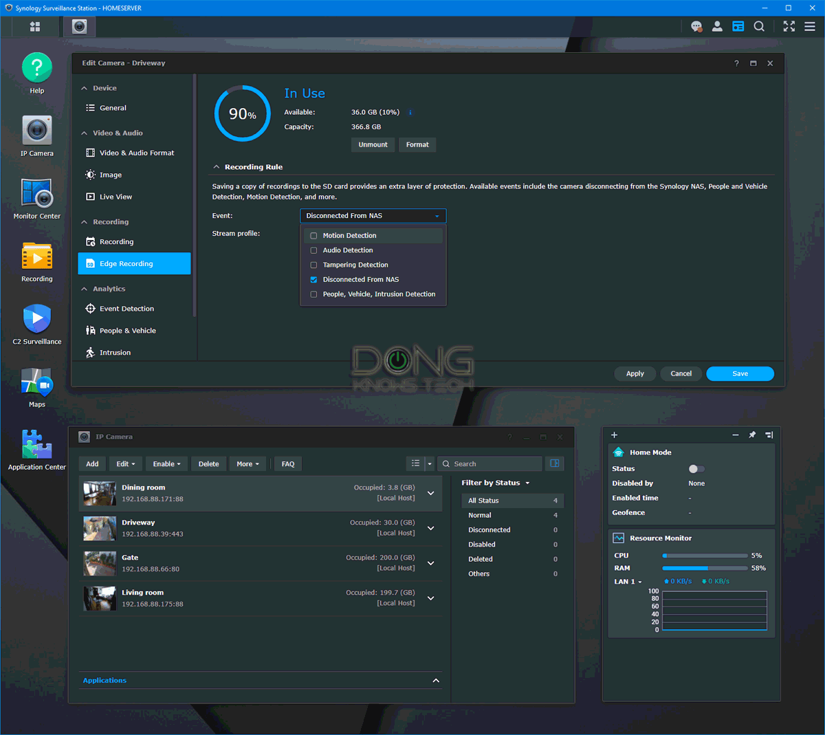 Synology BC500 Review: A Solid Niche Cam | Dong Knows Tech