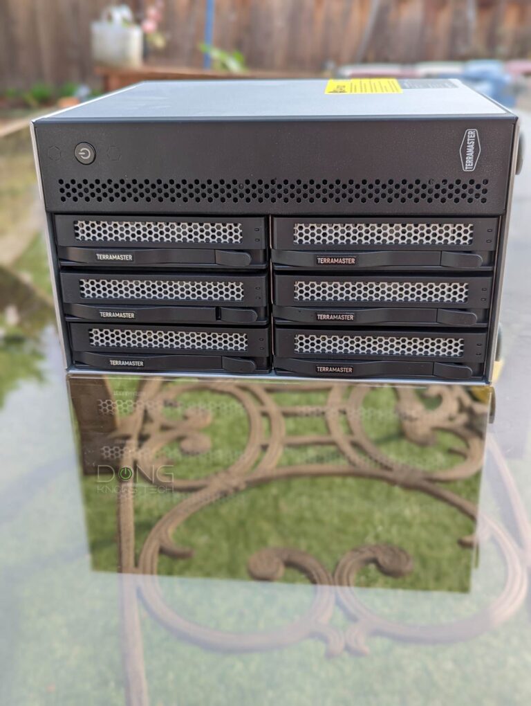 TerraMaster T6-423 Review: A Mediocre Multi-Gig NAS Server | Dong Knows Tech