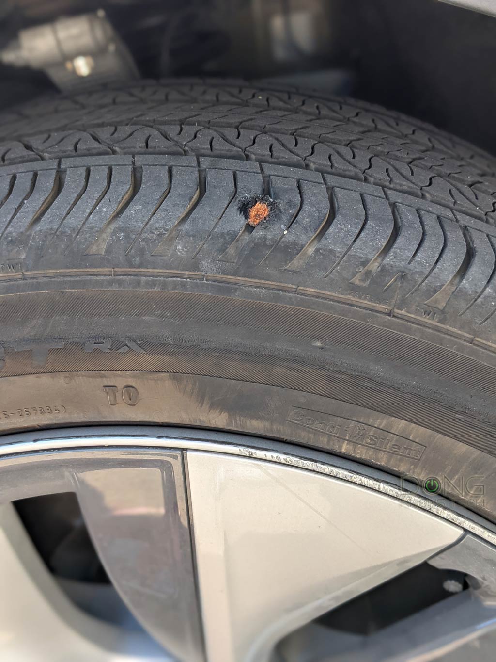 Tesla Flat Tire: That Nasty 1st Nail | Dong Knows Tech
