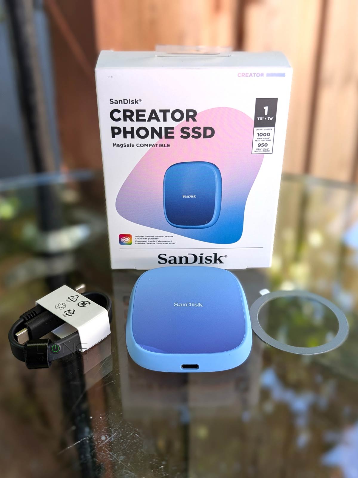 SanDisk Creator Phone SSD Review: Solid MagSafe USB-C External Storage | Dong Knows Tech