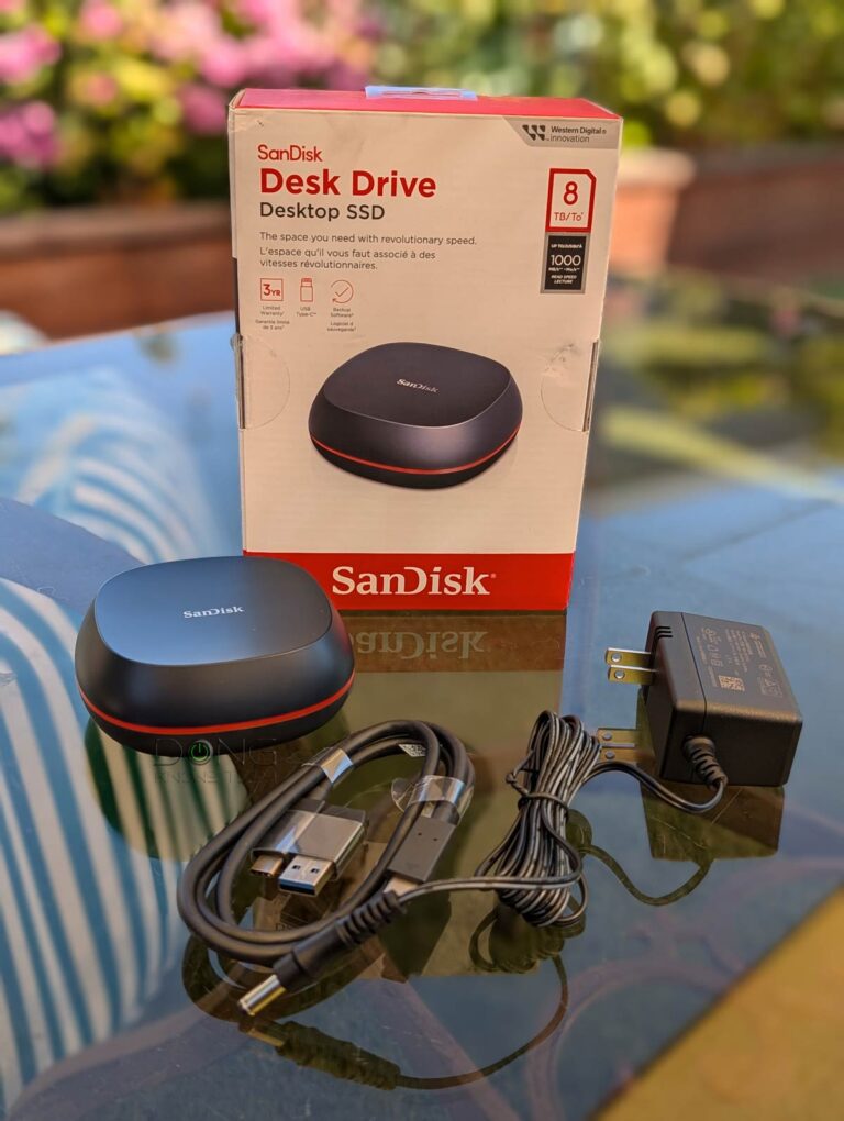 SanDisk Desk Drive Review: A Fine Desktop SSD | Dong Knows Tech
