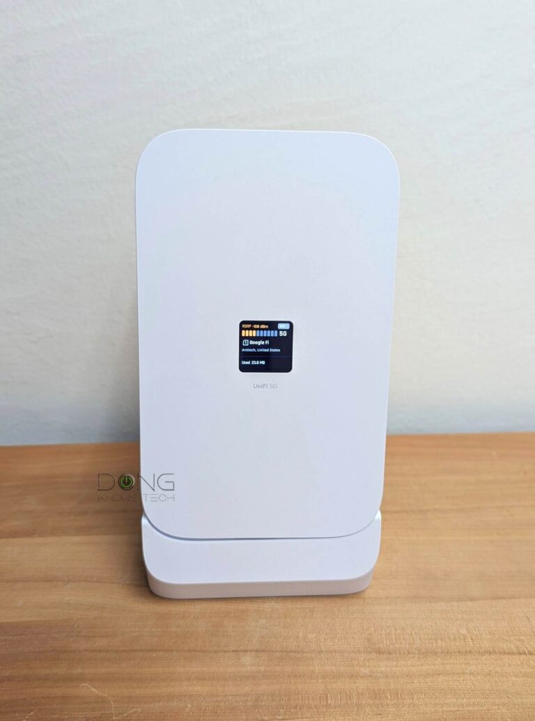 UniFi 5G Max Review: An Excellent PoE Cellular Modem | Dong Knows Tech