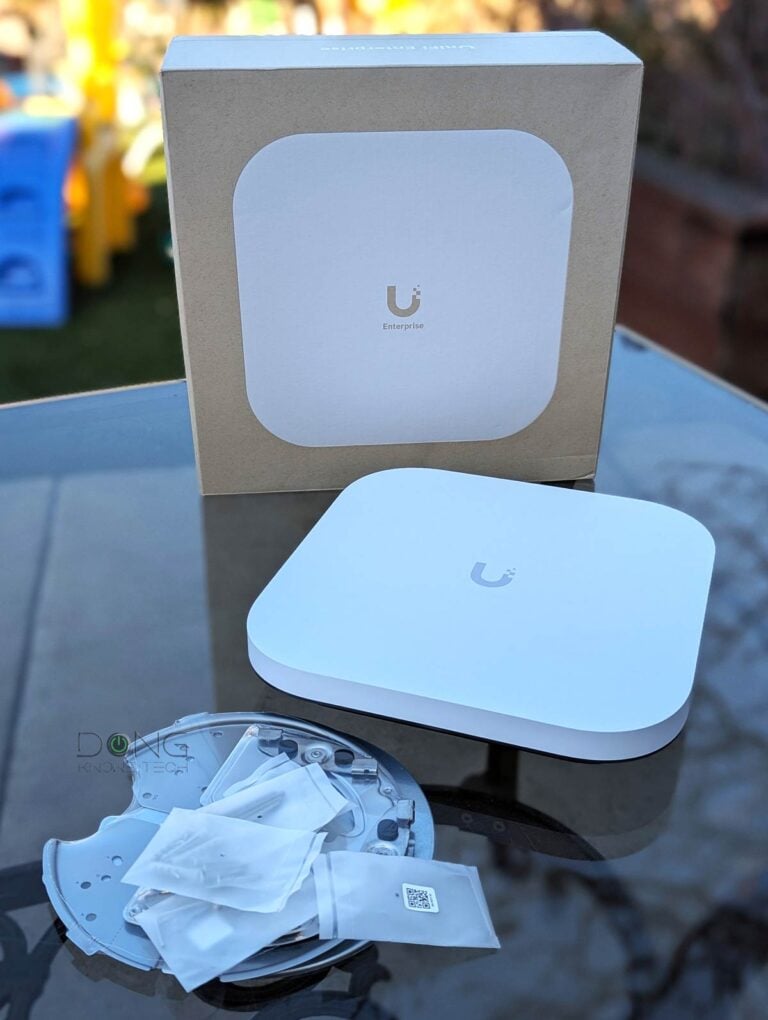 UniFi E7 Review: Ubiquiti's Best Indoor Wi-Fi 7 AP | Dong Knows Tech