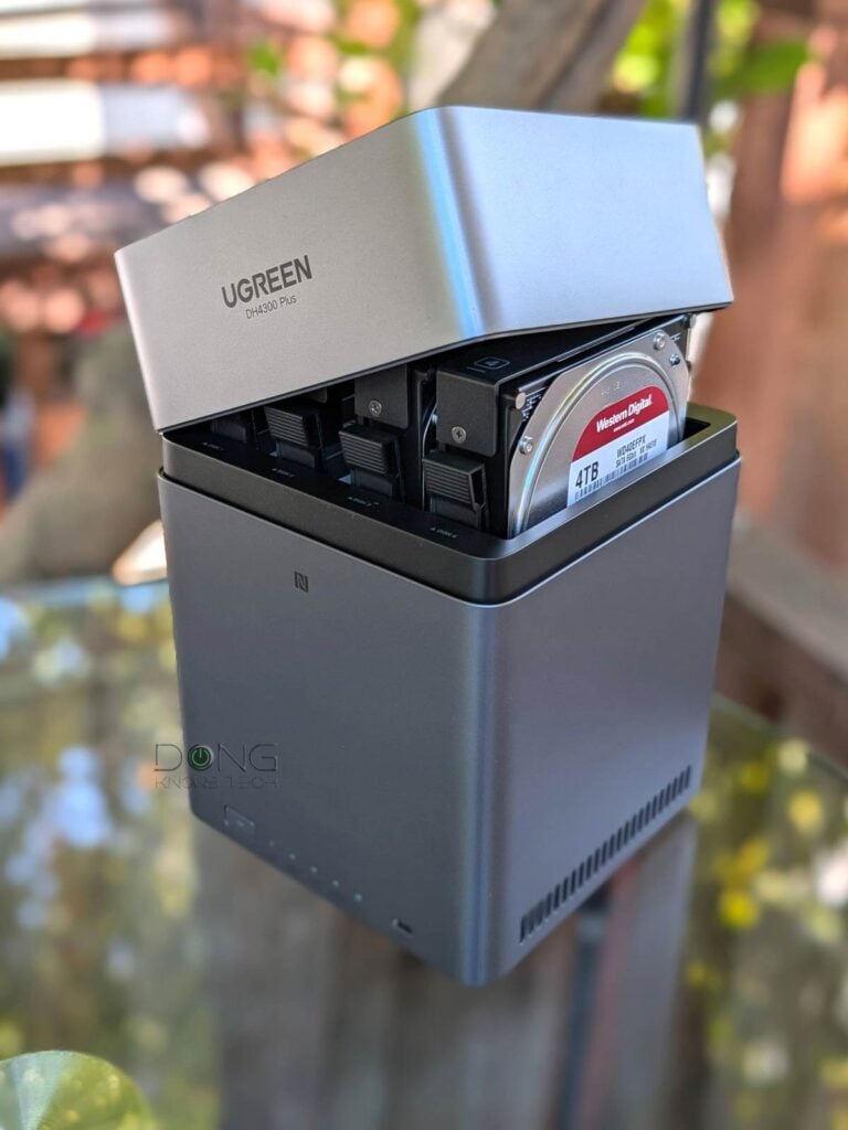 UGREEN NASync DH4300 Plus NAS Server Review: Imperfect but Solid | Dong Knows Tech