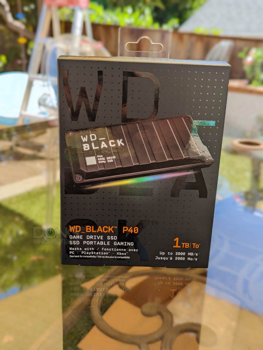 WD BLACK P40 Review: A Colorful Portable SSD | Dong Knows Tech