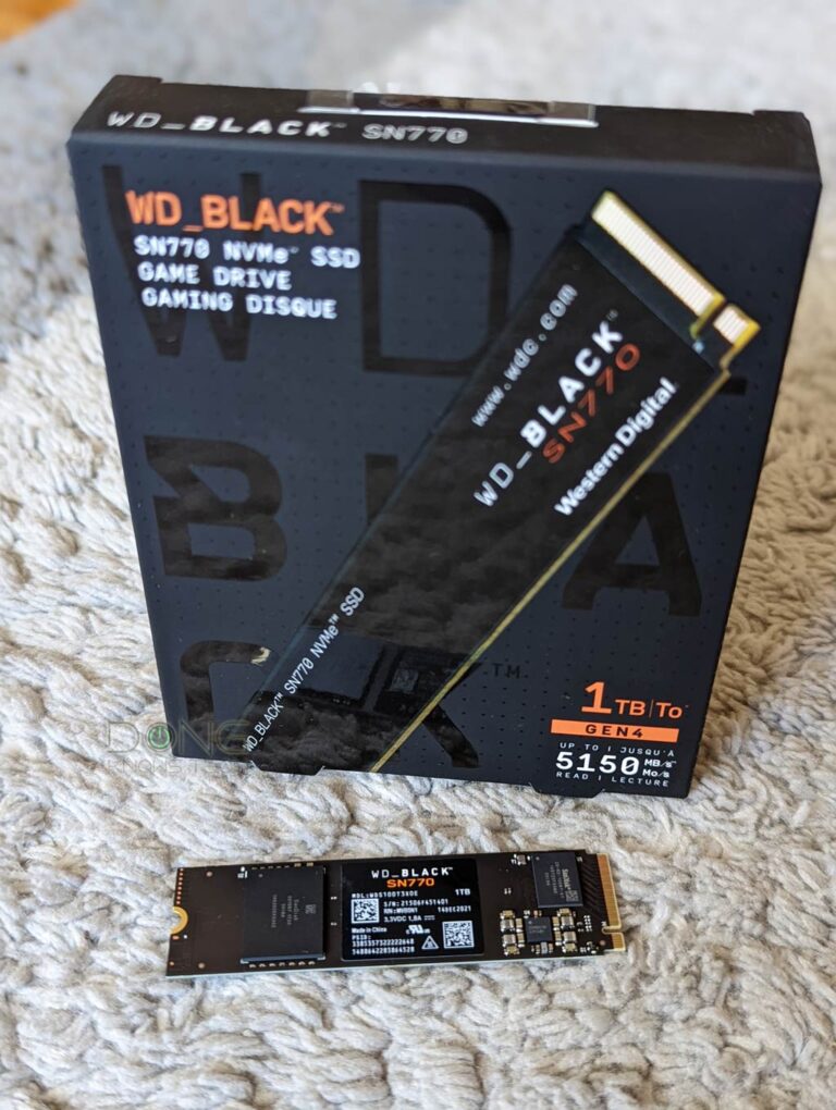 WD Black SN770 Review: An Excellent SSD | Dong Knows Tech