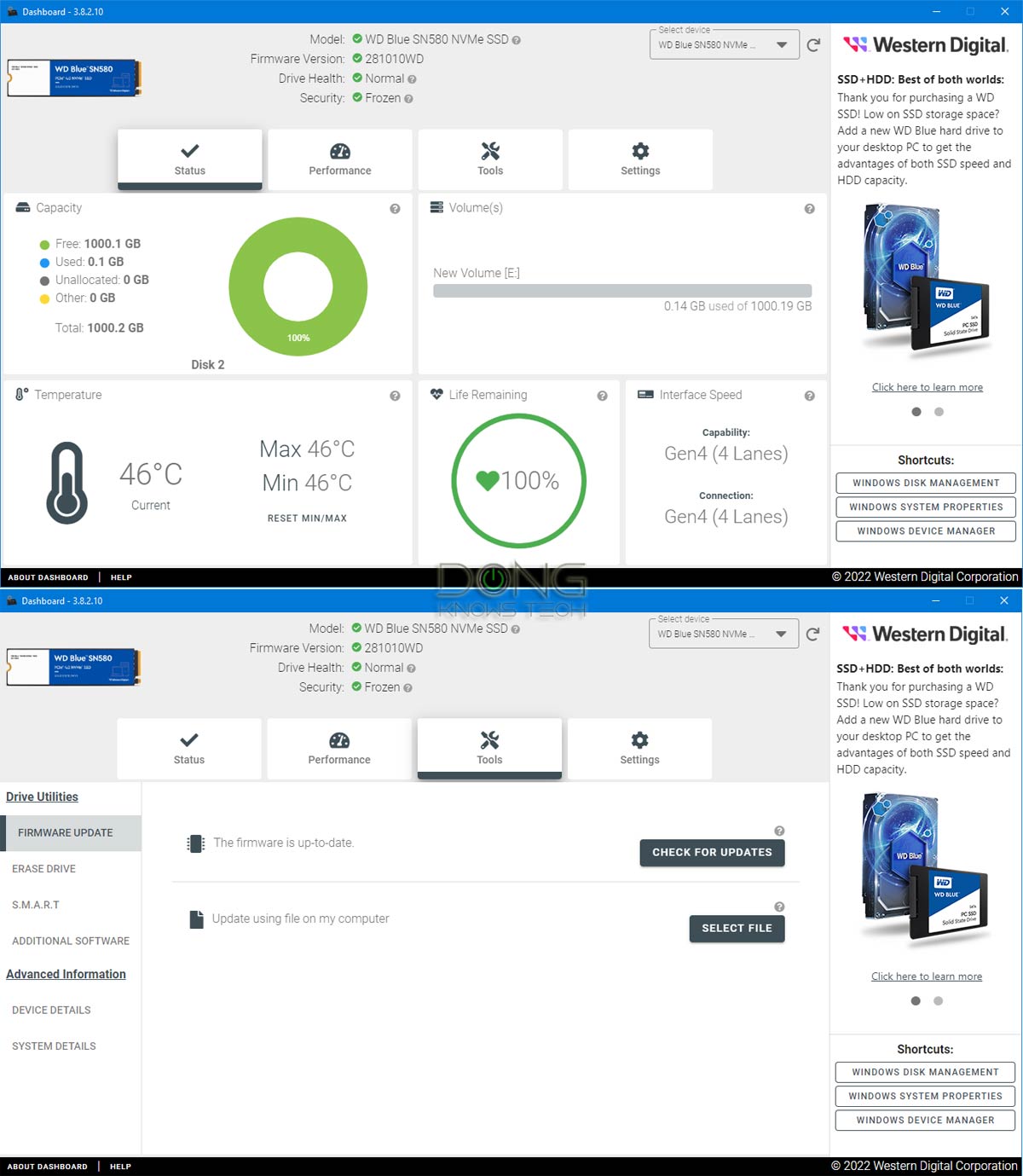 WD Blue SN580 Review: A Solid PCIe 4.0 SSD | Dong Knows Tech