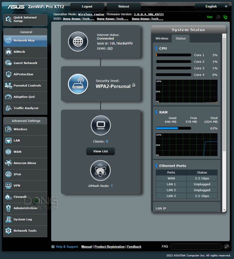 Asus ZenWiFi Pro XT12 Review: The Ultimate Wi-Fi 6 Mesh | Dong Knows Tech