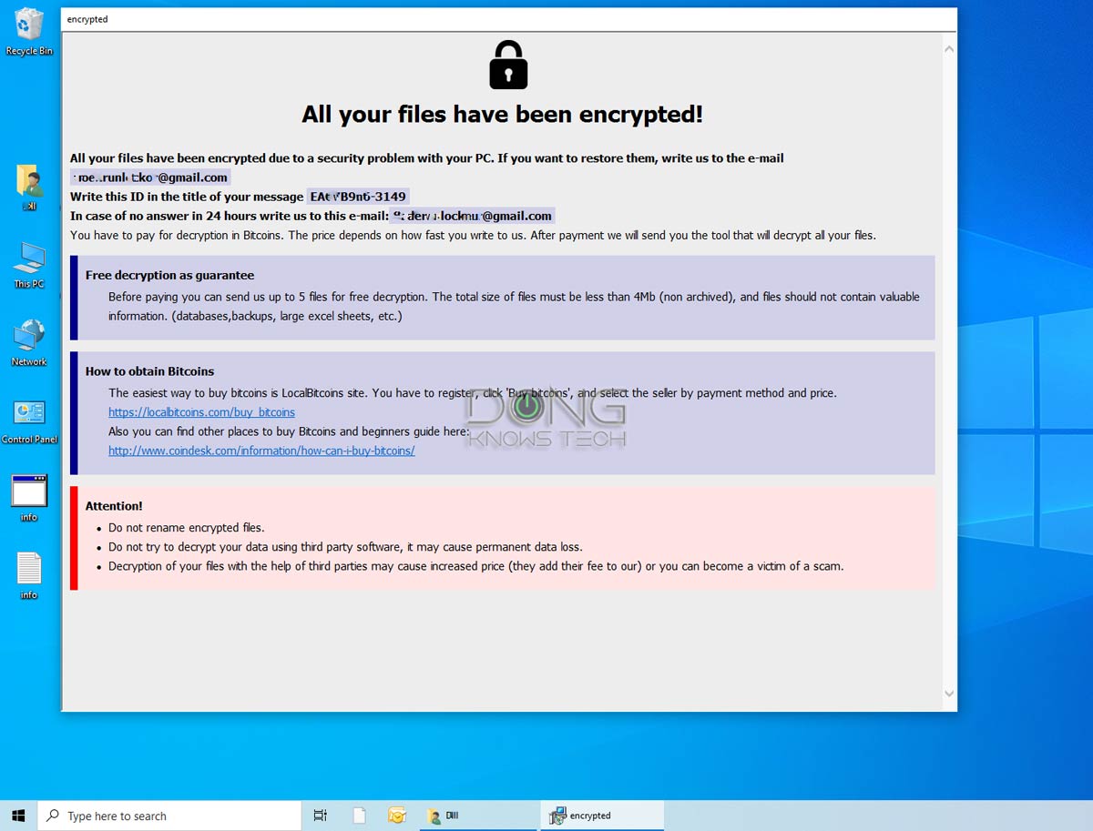 Ransomware 100% Protection: Do this NOW | Dong Knows Tech